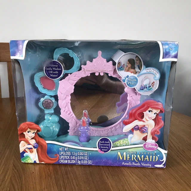 DISNEY PRINCESS LITTLE Mermaid Ariel’s Bath Vanity Set 2013 Rare ...