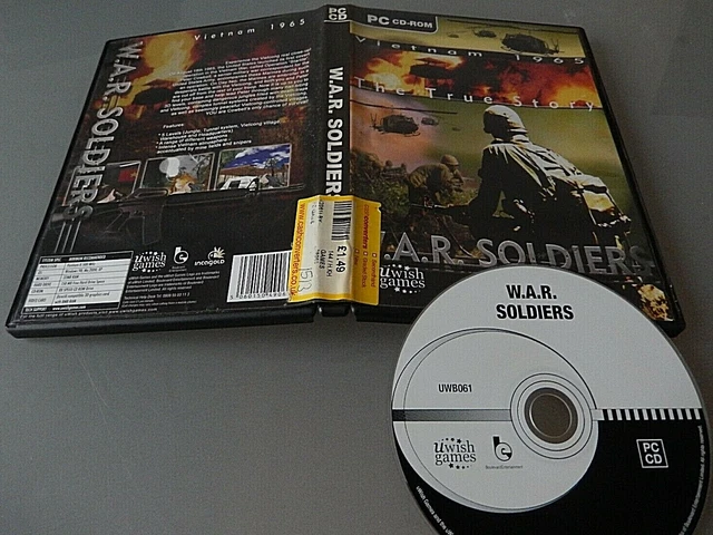 W.A.R. WAR soldier Windows PC game VGC EUR 1,73 - PicClick FR