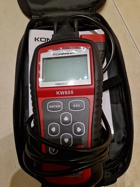 KONNWEI KW808 OBDII OBD2 EOBD Car Engine Fault Code Reader Diagnostic ...