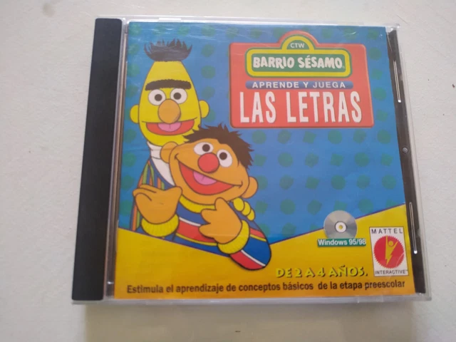 SESAME STREET LAS Letters aprende And Play Epi Blast - juego para PC Cd ...