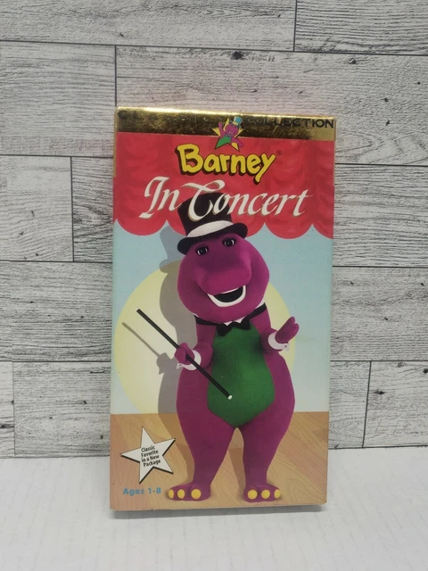 BARNEY - BARNEY in Concert (VHS, 2000, Classic Collection) Tested ...