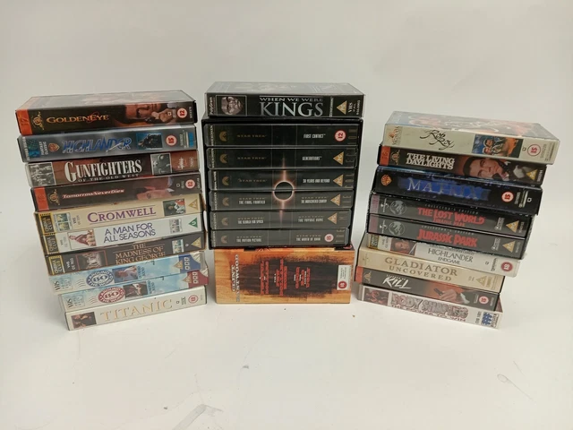 VINTAGE VHS MOVIE Collection - Classic Films & Box Sets Pre Owned ...
