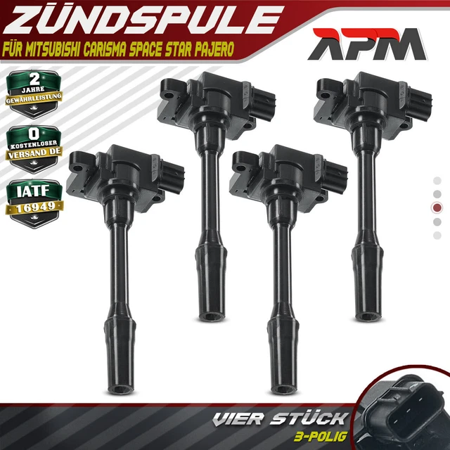 4X ZÜNDSPULE ZÜNDMODUL für Mitsubishi Carisma Space Star 1.8L Pajero 1.8L 2.0L EUR 81,99 ...