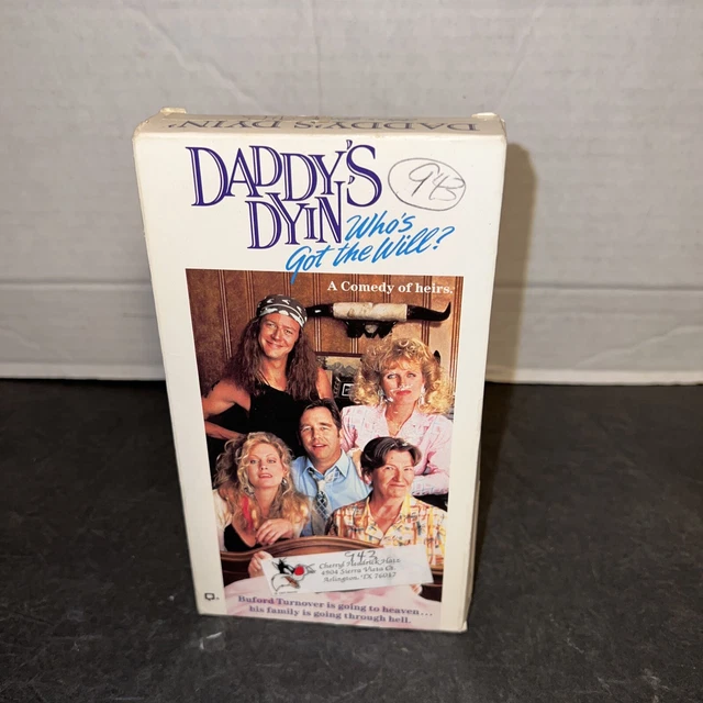 Daddys Dyin Whos Got The Will Vhs Vcr 1990 Beau Bridges Beverly