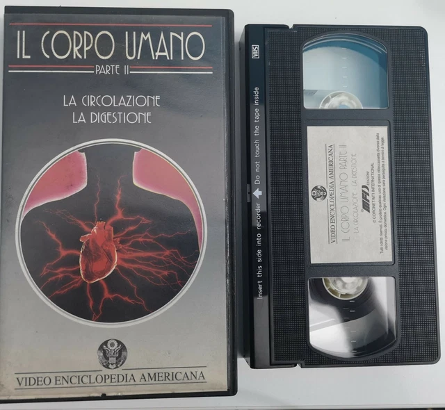 VHS VIDEO AMERICANA ENCYCLOPEDIA - THE HUMAN BODY PART II by A.A.V.V ...