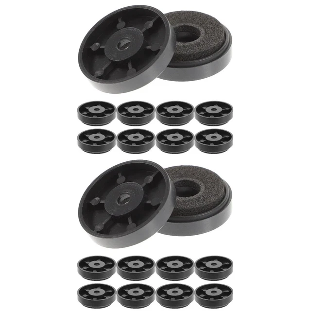 2 COUNT ISOLATION Feet for Subwoofer Turntable Platform Audio Machine ...