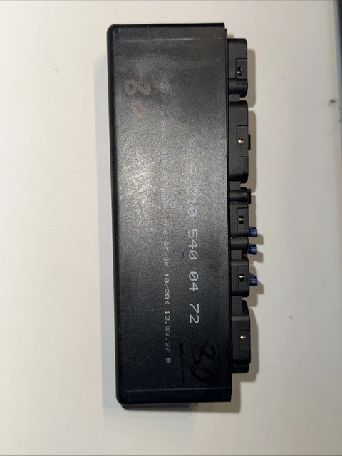 MERCEDES SLK R170 2,0 136PS A2105400472 Relaisleiste Relaiseinheit K40 ...