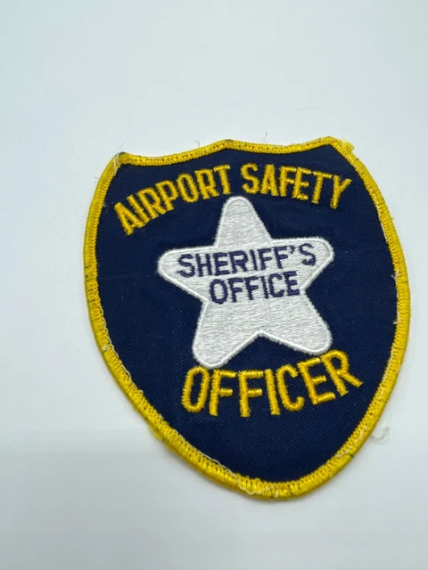 AIRPORT SAFETY OFFICER Broward County Sheriff's Office Florida Patch 4 ...