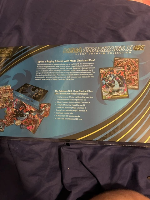 POKEMON TCG: MEGA Charizard X ex Ultra-Premium Collection with promos ...