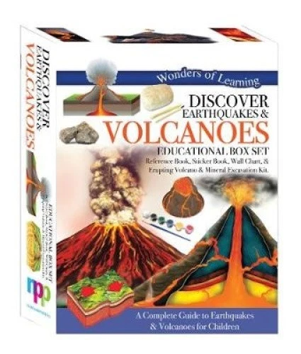DISCOVER EARTHQUAKES & Volcanoes: Educational Box Set (Wonders of ...