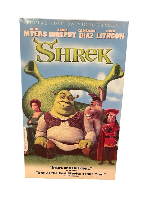 SHREK VHS 2001 Big Box Special Edition Dreamworks £6.34 - PicClick UK
