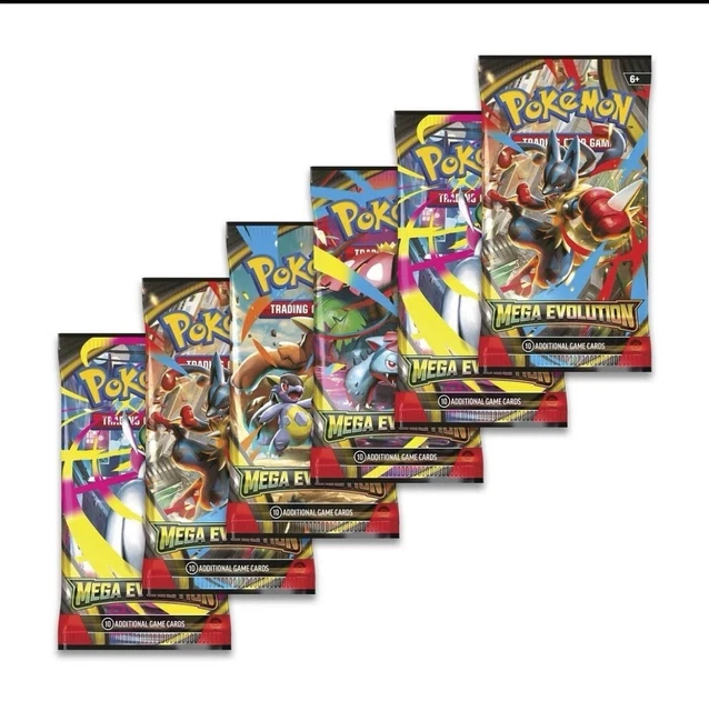 POKÉMON TCG: MEGA Evolution Booster Bundle (6 Packs) - PRESALE £52.68 - PicClick UK