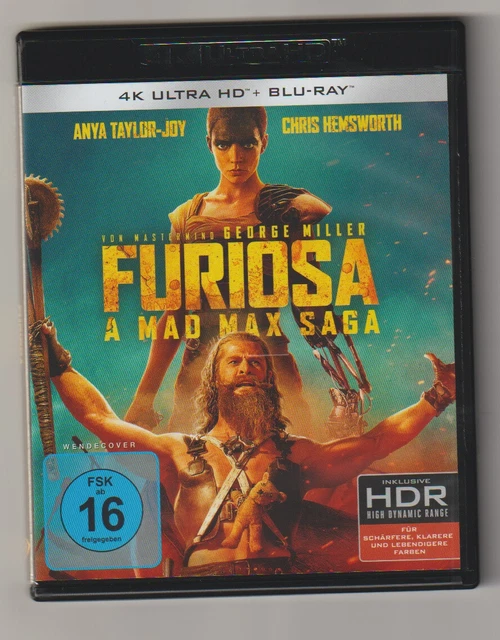 FURIOSA: A MAD Max Saga 4K (4K UHD + Blu-ray) Blu-ray Original ...