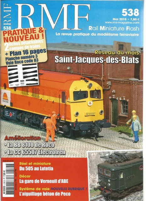 RMF N° 538 Reseau : St-Jacques-Des-Blats / Gare De Verneuil D'abe / Aiguillage EUR 4,50 ...