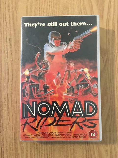NOMAD RIDERS ~ Medusa Video Pre Cert VHS Video + Original Case ...