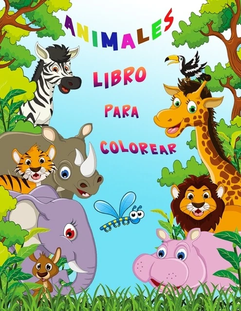 ANIMALES LIBRO PARA Colorear: Libro De Actividades Para Ni?Os EUR 12,02 - PicClick DE