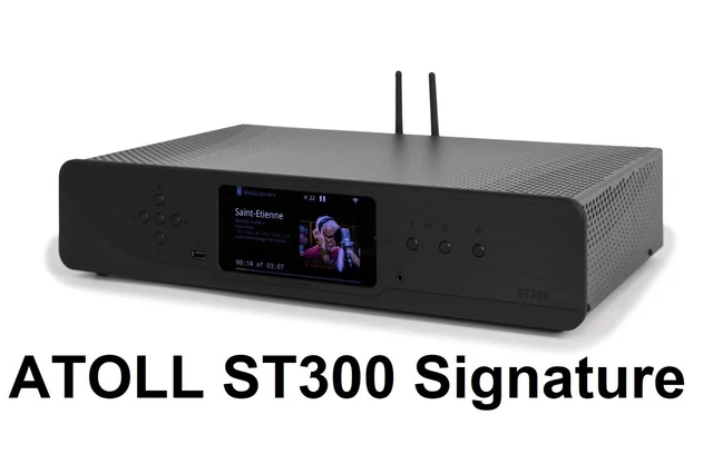 NEU! ATOLL ST300 Signature Hi-End WiFi Streamer/Vorverstärker mit ...
