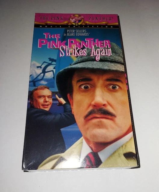 THE PINK PANTHER STRIKES AGAIN Peter Sellers VHS Tape 1976 NEW & SEALED ...