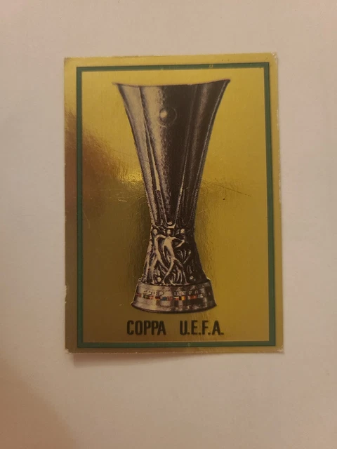 1973-74 PANINI CALCIATORI Coppa UEFA #603 Coppa ORO FIGURINA STICKER ...