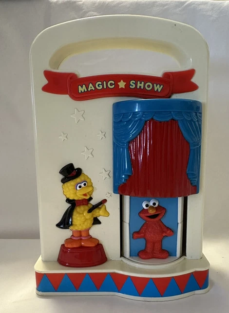TYCO TODDER SESAME Street Magic Show Toy 1993 Vintage Preowned $25.00 ...
