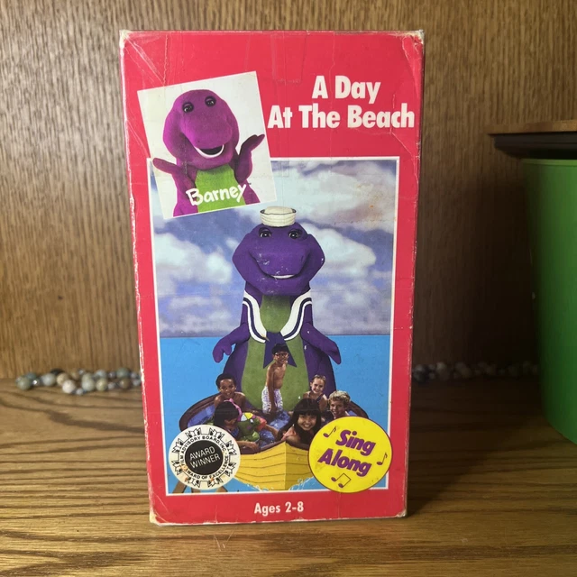 ‘A DAY AT The Beach’ Barney Sing Along; Ages 2+; 30 Minutes; 1992 £14. ...