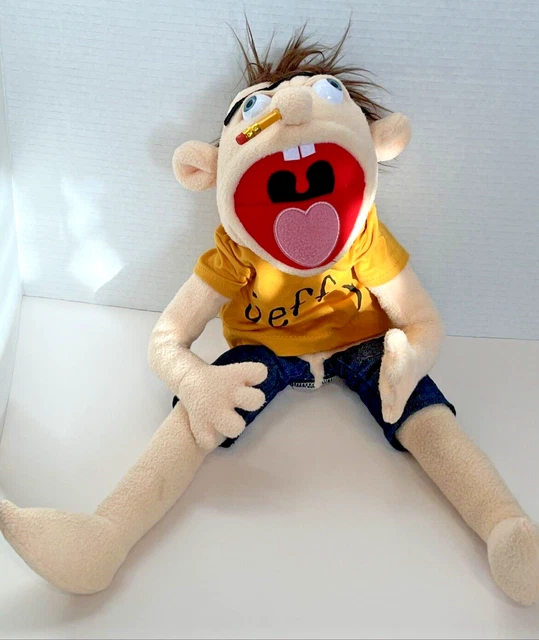 SML SUPER MARIO Logan Jeffy Puppet Plush 22" Official 2021 SML merch ...