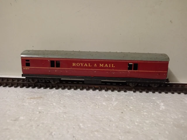 OO GAUGE MODEL railways vintage tinplate Royal Mail Coach BY Hornby ...