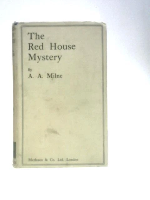 Le MystÈre De La Maison Rouge A A Milne 1928 Id93833 Eur 4366 Picclick Fr