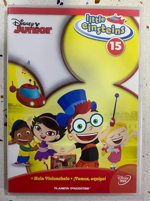 LITTLE EINSTEINS DVD 15 New Hello Cello + Let's Go Team! Disney Esp Eng ...