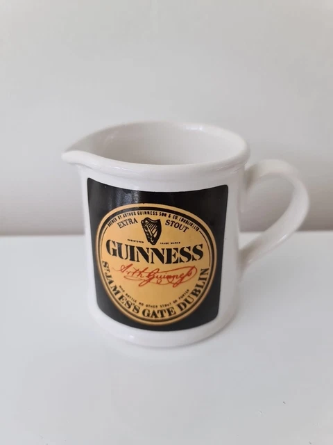 GUINNESS ORIGINAL CERAMIC Jug St James Gate Dublin Official Merchandise ...