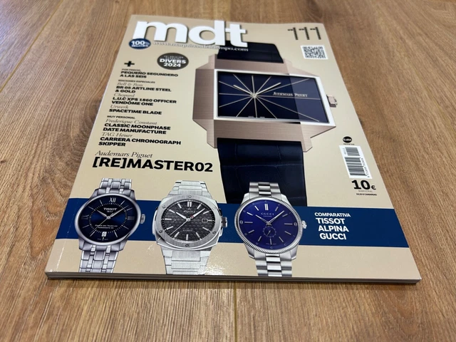 MAGAZINE MDT MACHINES Du Temps N° 111 - Audemars Piguet ReMaster02 EUR ...