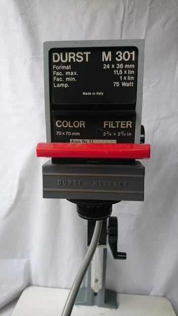 DURST M301 ENLARGER - 50mm Enlarging Lens - Multigrade EUR 90,47 ...