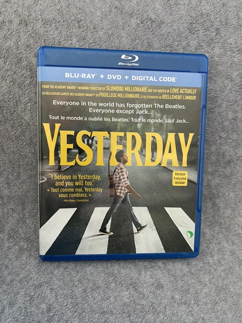 YESTERDAY BLU-RAY+DVD+DIGITAL CODE Movie (2019) EUR 6,38 - PicClick DE