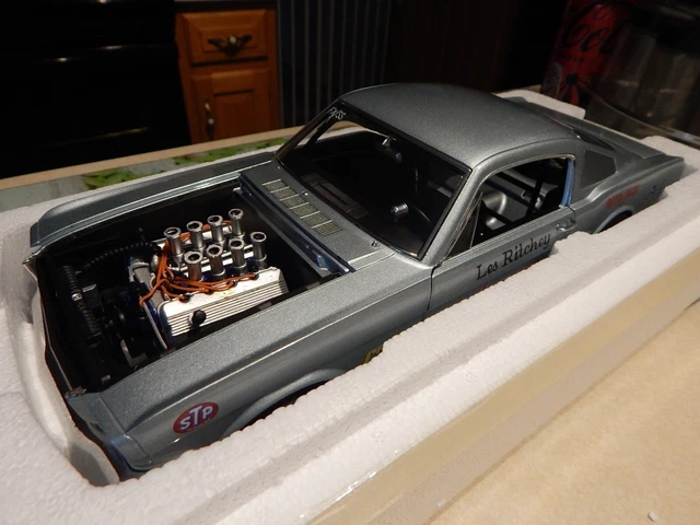 RARE 1/636 1965 Ford Mustang A/FX Les Ritchie "Performance Asso." Blue ...