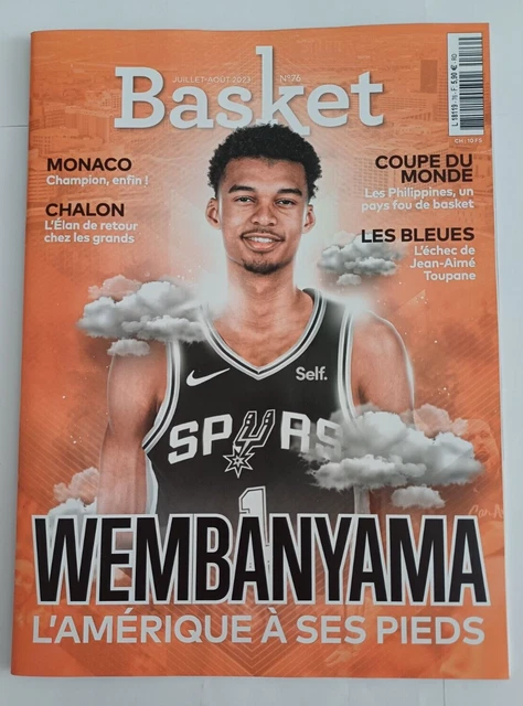 MAGAZINE BASKET VICTOR WEMBANYAMA San Antonio Spurs 2023 Basket-ball ...