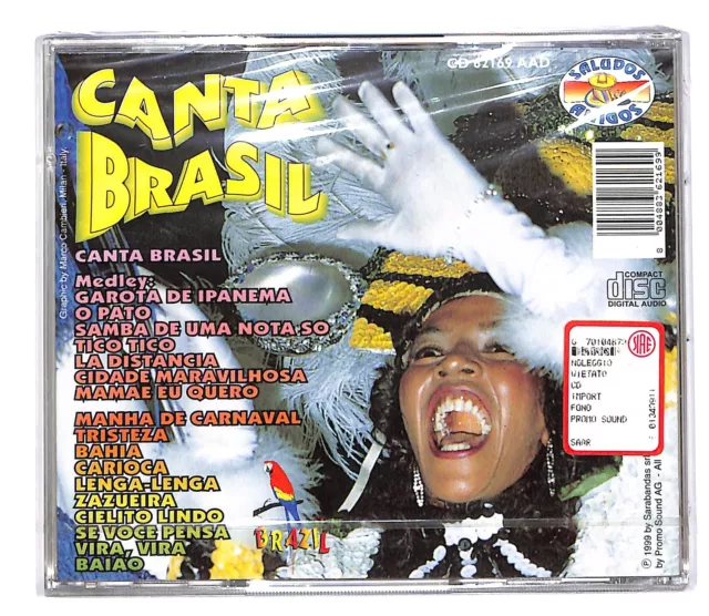 EBOND VARIOUS - Canta Brasil - Sarabandas srl - CD 62169 AAD CD ... EBOND VARIOUS - Canta Brasil - Sarabandas srl - CD 62169 AAD CD ...