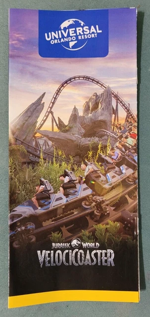 NEWEST LE COLLECTIBLE 2024 Universal Orlando resort Park Guide Map ...