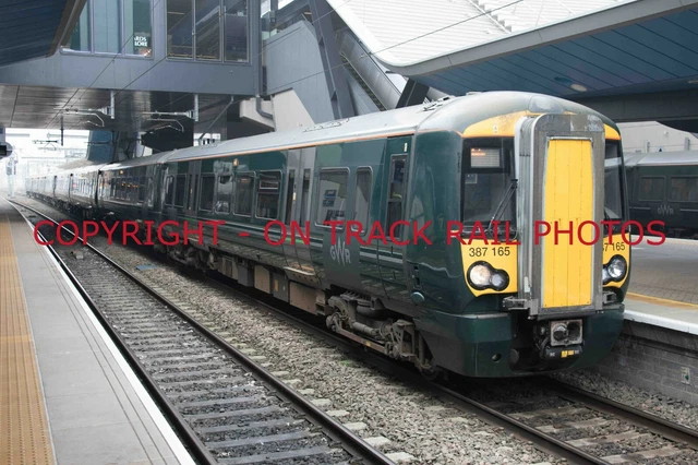 UK RAILWAY PHOTOGRAPH Of Emu Class 387 387165. Rmemu-87 £1.70 - PicClick UK