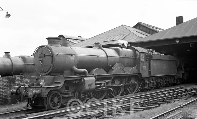 RAILWAY B/W Negative 6x9cm GWR 5057 Shrewsbury c1950's. £4.95 - PicClick UK