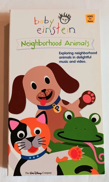 BABY EINSTEIN: NEIGHBORHOOD Animals (VHS, 2002) £4.75 - PicClick UK