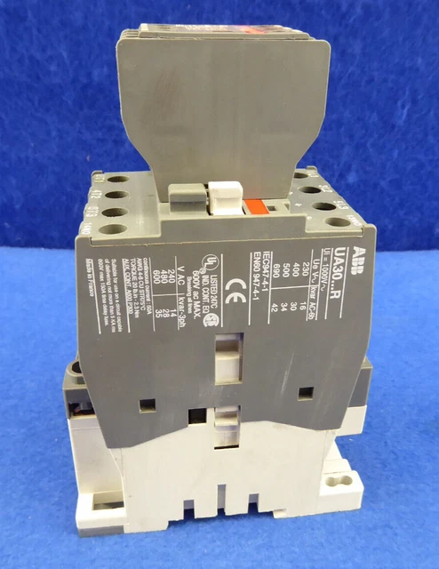 ABB UA30-R+UB30-30-10R KONDENSATORSCHÜTZ Capacitor Contactor Kvar 16-42 ...