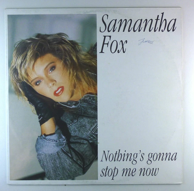 12 & MAXI - Samantha Fox - Nothing's Gonna Stop Me Now - J174 - Cleaned ...