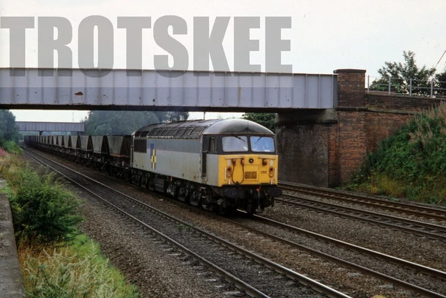 35MM SLIDE BR British Railways Diesel Loco Class 56 56055 1994 Original ...