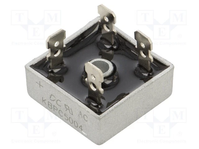 1 PIECE, BRIDGE rectifier: single-phase KBPC5004-DC /E2UK £3.58 ...