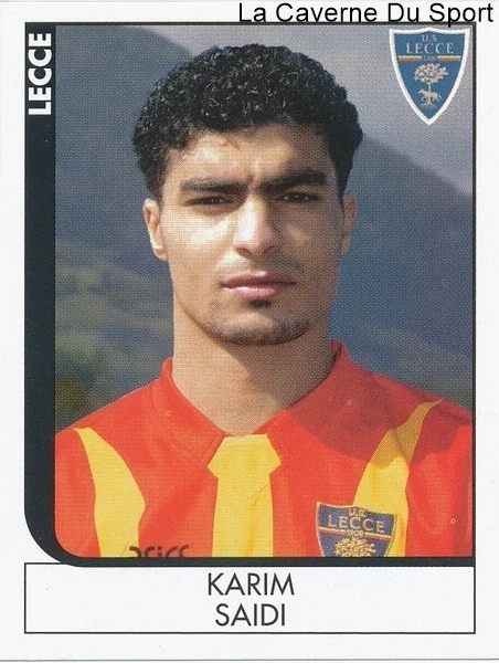 KARIM SAIDI TUNISIA Us.lecce Rare Update Sticker Calciatori 2006 Panini ...
