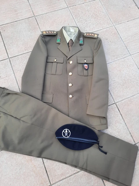 UNIFORME ORDINARIA MILITARE Colonnello Comandante Lancieri EUR 90,00 ...