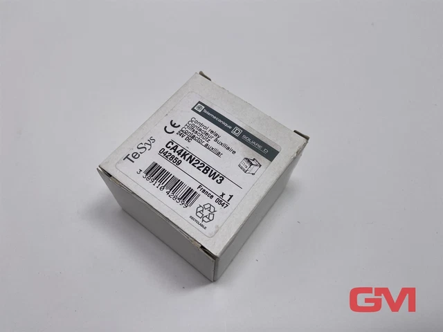 TELEMECANIQUE RELAIS DE Contrôle CA4KN22BW3 Relay 24V Dc 2 Non + 2 Nc ...