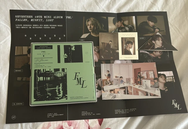 SEVENTEEN FML ALBUM Fallen, Misfit, Lost Version (No Photocards) £5.00 ...