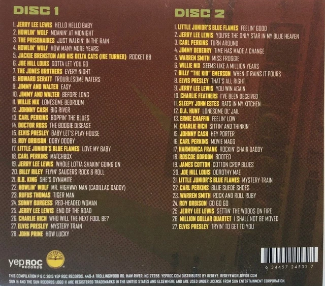 SAM PHILLIPS: THE Man Who Invented Rock 'N' Roll di Vari (CD, 2015), 55 Traccia EUR 12,16 ...