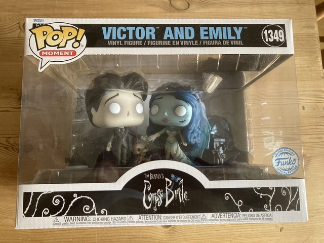 CORPSE BRIDE VICTOR & Emily Funko Pop Movie Moment No.1349 Special ...